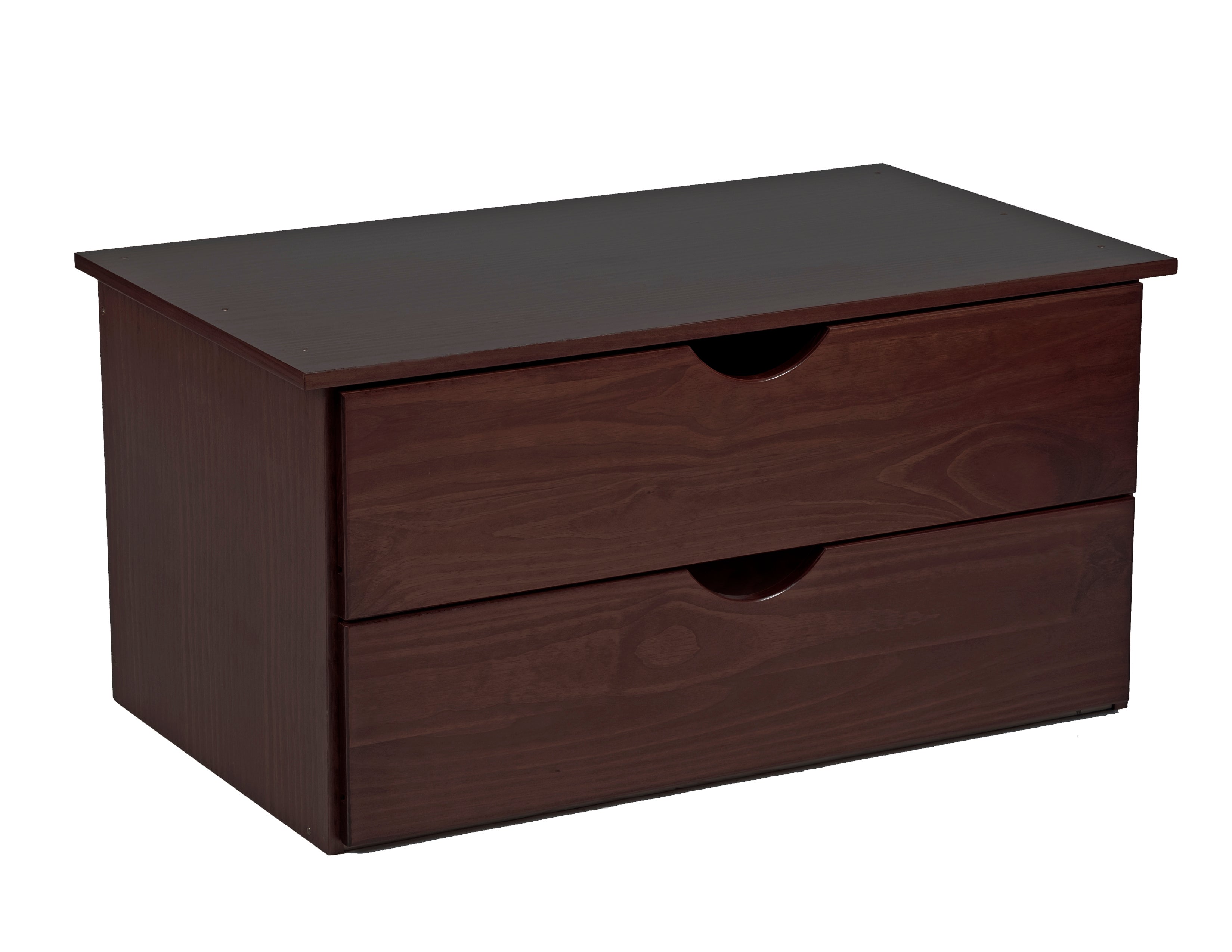 100% Solid Wood Kyle 2-Drawer Internal Chest – Palace Imports